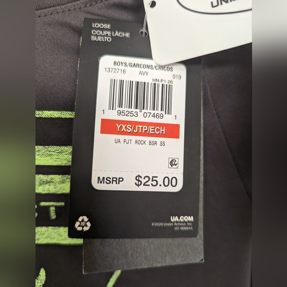 Under Armour | Shirts & Tops | New Under Armour Boys Xs | Poshmark